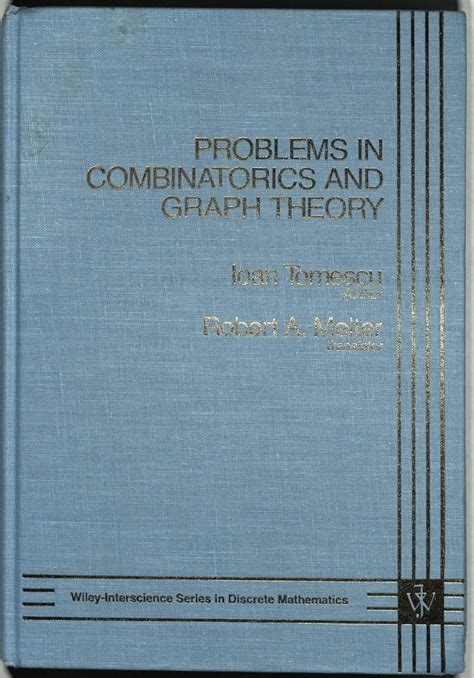 Buy Problems In Combinatorics And Graph Theory Wiley Series In