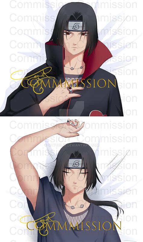 Itachi - Dakimakura - Commission by SayuriLiu on DeviantArt