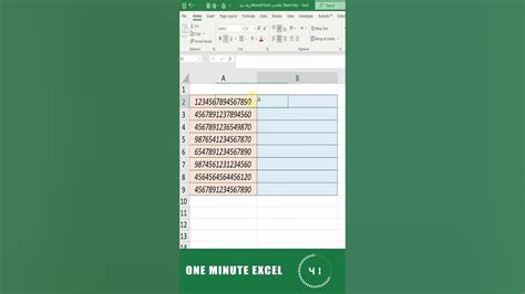 insert a comma between numbers excel exceltutorial youtube