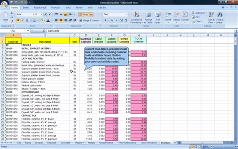 Download Generalcost Estimator For Excel