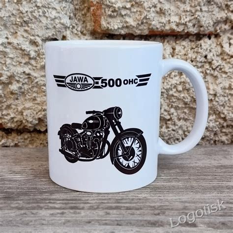 Hrnek S Potiskem Jawa 500 Ohc Potvor Pomáhat Tvořit