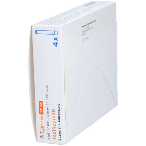 Tyenne 162 Mg 0 9 Ml Inj Einem Fertigpen 4 St Mit Dem E Rezept