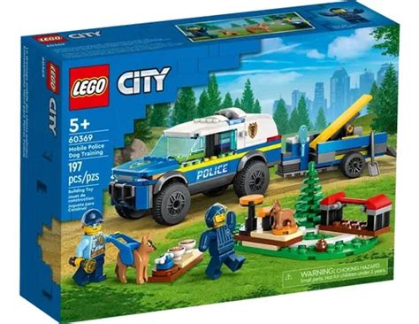 Lego City Entrenamiento Móvil Perros Policía 197 Pzs Premium