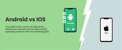Android Vs Ios Difference Between Android And Ios