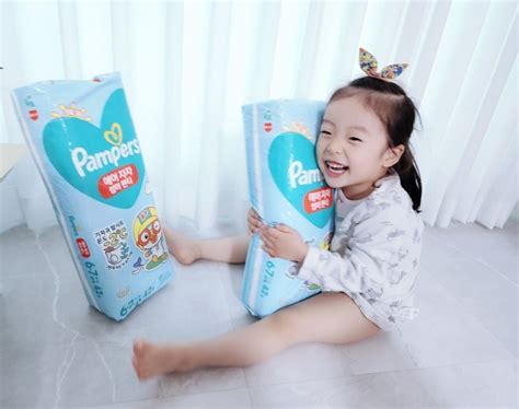 여름기저귀는 팸퍼스기저귀로 엉덩이 시원하게 네이버 블로그