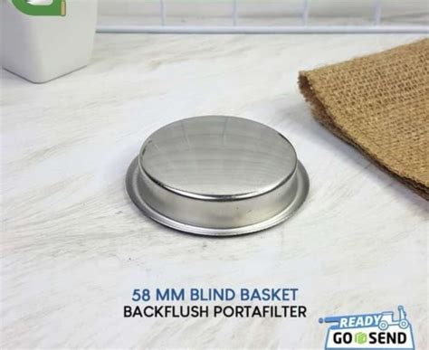 Promo Back Flush Blind Portafilter Basket 58mm Backflush Blind 58mm