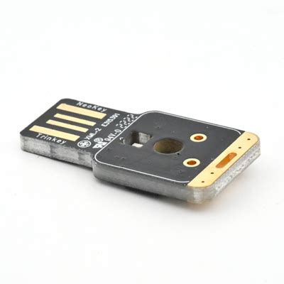 Adafruit NeoKey Trinkey USB NeoPixel Mechanical Button Electronics