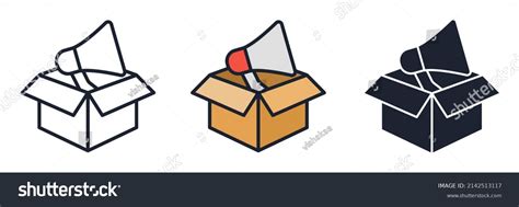 Promotion Product Icon Symbol Template Graphic Stock Vector Royalty