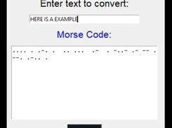 MorseCodeConverter Download SourceForge Net