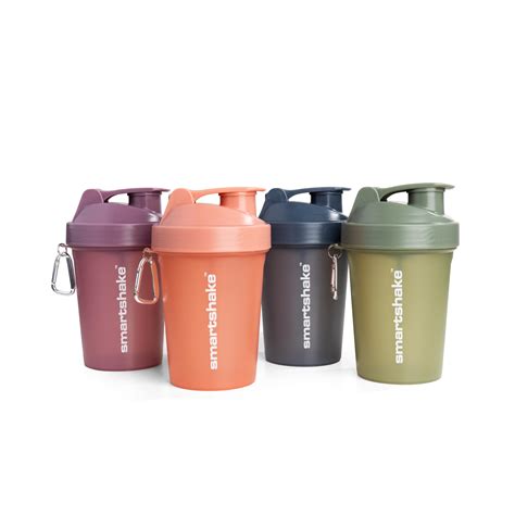 Smartshake Protein Shaker Bottle For Protein Mixes 4 Pack 135 Oz