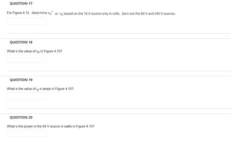 Solved Use Superposition To Solve For Vx And Iy In Figure