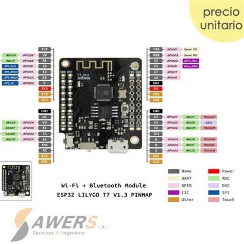 TTGO T7 Mini32 V1 3 ESP32 Wifi Bluetooth