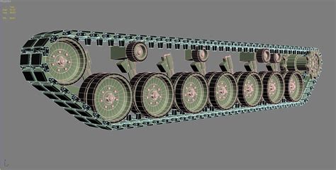 3d Model German Leopard 2a6 Track Turbosquid 1485809