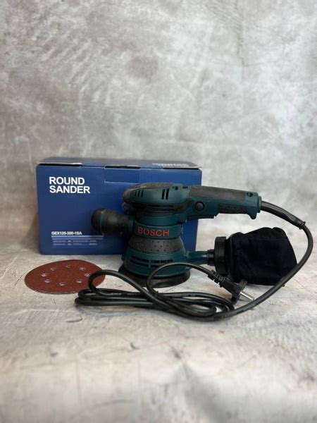 Эксцентриковая шлифмашина Bosch GEX-125 купить на OZON по низкой цене ...