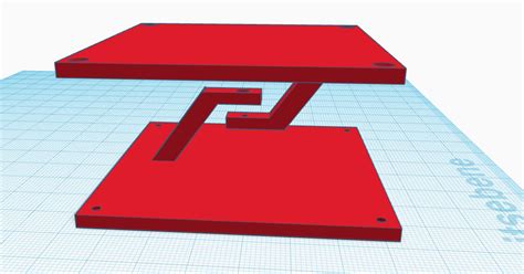 Square Floating Desk Epic Desk By Harry Otter Download Free Stl