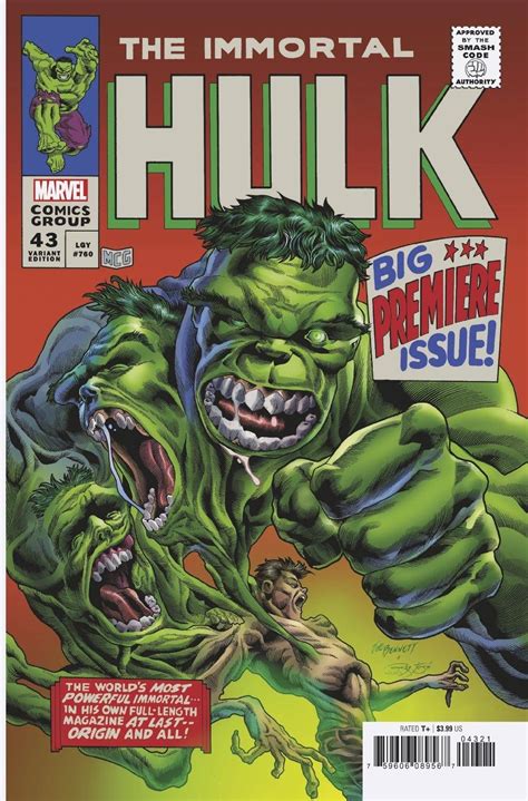 The Immortal Hulk 43 Bennett Homage Cover Fresh Comics