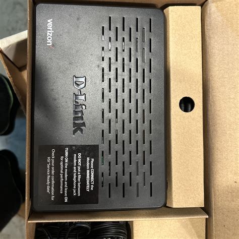 Verizon D Link High Speed Internet Dsl Wireless Modem Router Dsl 2750b Ebay