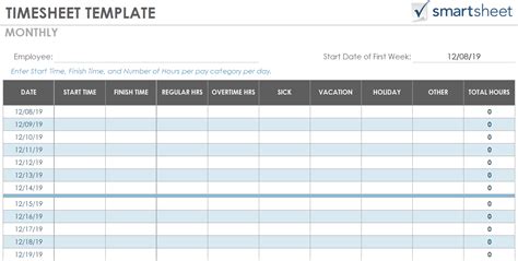 How To Create A Timesheet In Excel FREE Templates