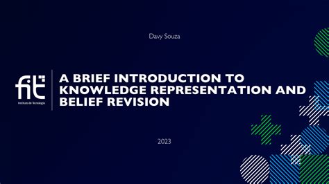 a brief introduction to knowledge representation and belief revision
