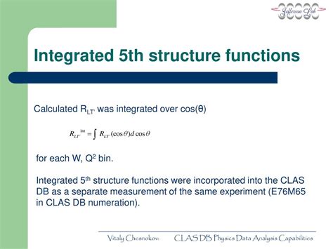 Clas Db Physics Data Analysis Capabilities Ppt Download