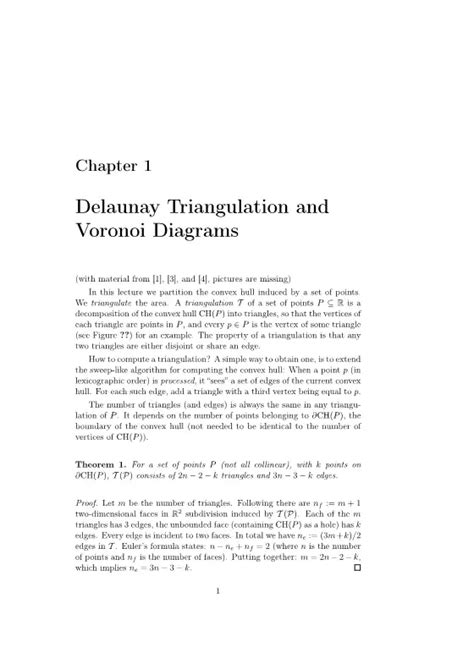 Delaunay Triangulation And Voronoi Diagrams Docslib