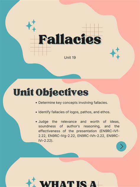 Unit 19 Download Free Pdf Fallacy Argument