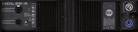 rcf hdl 20 a dual 10 active powered line array module speaker