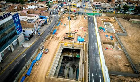Reabren Tramo De La Colonial Cerrado Por La Construcción De La Línea 2
