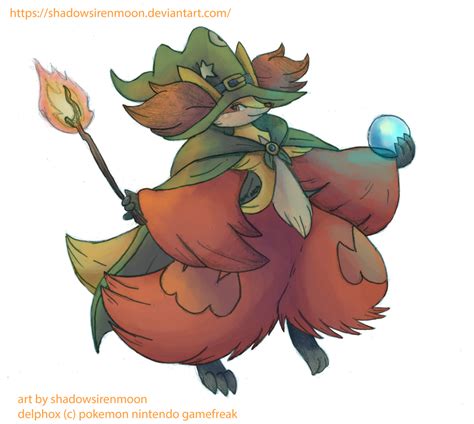Collab U R Wizard Delphox By Shadowsirenmoon On Deviantart