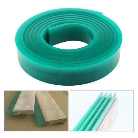 65a75a85a90a 50mm 9mm 플랫 헤드 스크린 인쇄 스퀴지 스크레이퍼 스트립 실크 스퀴지 블레이드 잉크 스크래치 보드 도구tool Parts