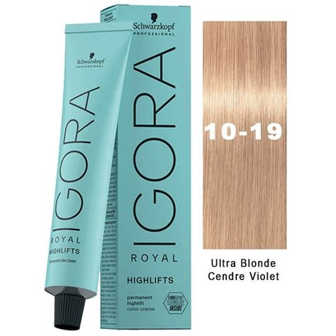 Schwarzkopf Igora Royal Permanent Hair Color Highlifts 10 1 Ultra