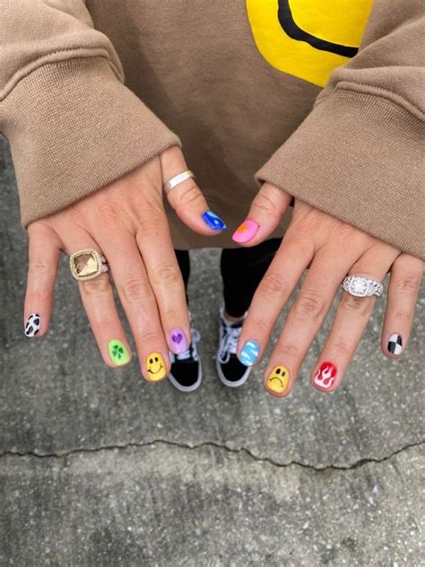 Pick And Mix Nails Hipster Nails Punk Nails Hard Nails