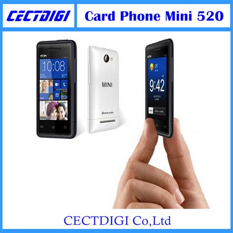 2015 Mini Ultra Thin Touch Screen Mobile Phone Smallest Android Smart