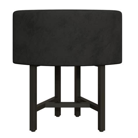 40 Round Wooden Small Nesting Dining Table Set For 4 Gray Upholstered
