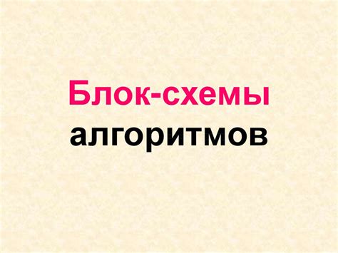 Блок схемы алгоритмов презентация онлайн
