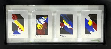 Lot Jane Millican B 1966 Abstract Oil On Metal