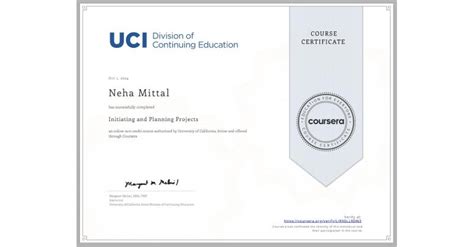 Neha Mittal On Linkedin Completion Certificate For Initiating And