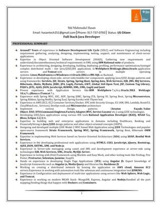 Full Stack Java Developer PDF