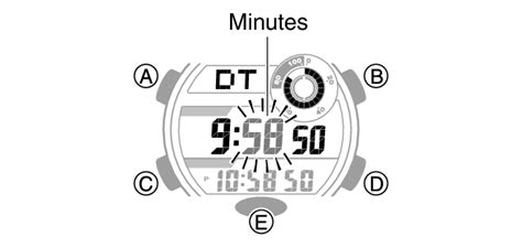 Configuring Dual Time Settings Module No 3464 G Shock Support Casio