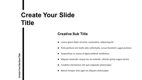 Vertical Line PowerPoint Templates PowerPoint Free