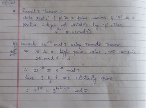 Fermat And Euler Theorem VLSI Design Temat S Thonem 8 Compuwi 24