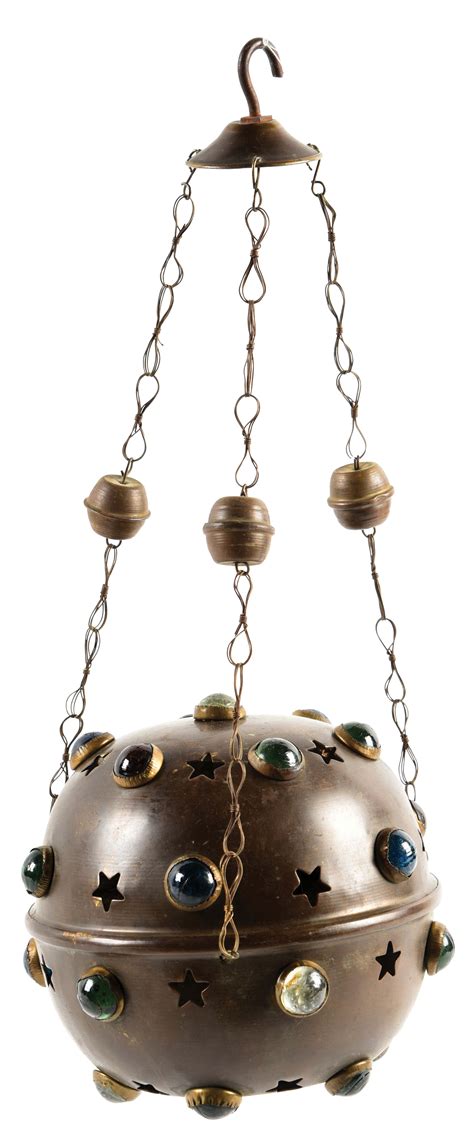 Lot Detail Early Decorative Candle Lamp Holder
