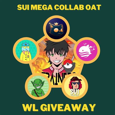 Trainers Coming To Sui On Twitter Mega Sui Collab OAT Campaign Complete Tasks On Galxe