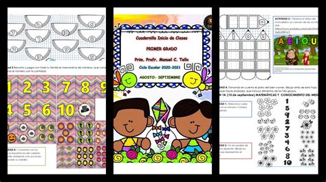 Cuaderno De Refuerzo Para Primer Grado Imagenes Educativas