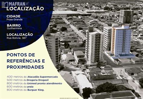 Apto Pronto para Morar Próximo a Famosa Feirinha do Guilhermina em Praia Grande
