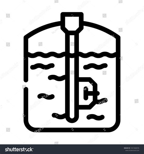 Capacitive Sensor Line Icon Vector Capacitive Stock Vector Royalty