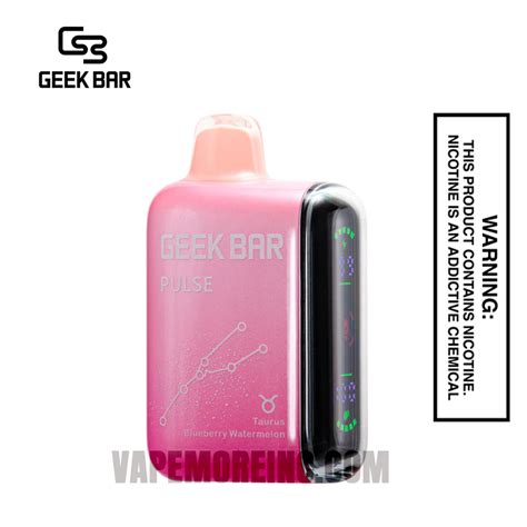 Taurus Blueberry Watermelon Geek Bar Pulse Vape