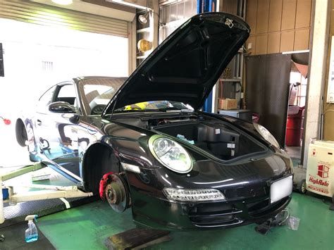 997 ショック交換 ポルシェ専門店ラビットコーポレーション