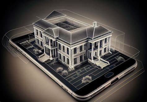 Using Mobile Device For Visualization Of Project Made With Generative