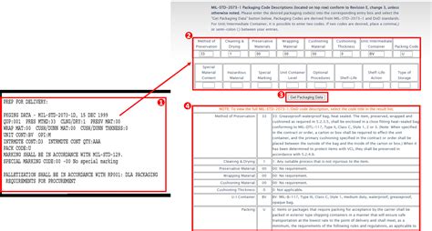 Vendor Preservation Packaging Packing And Marking Process Defense